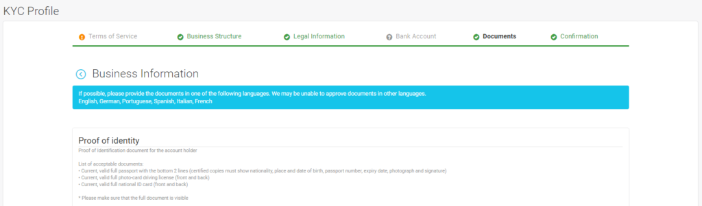 How is the KYC process? - Payyo Support