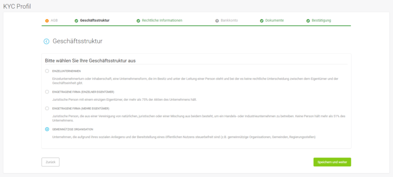 Wie läuft der KYC Prozess ab? - Payyo-Unterstützung